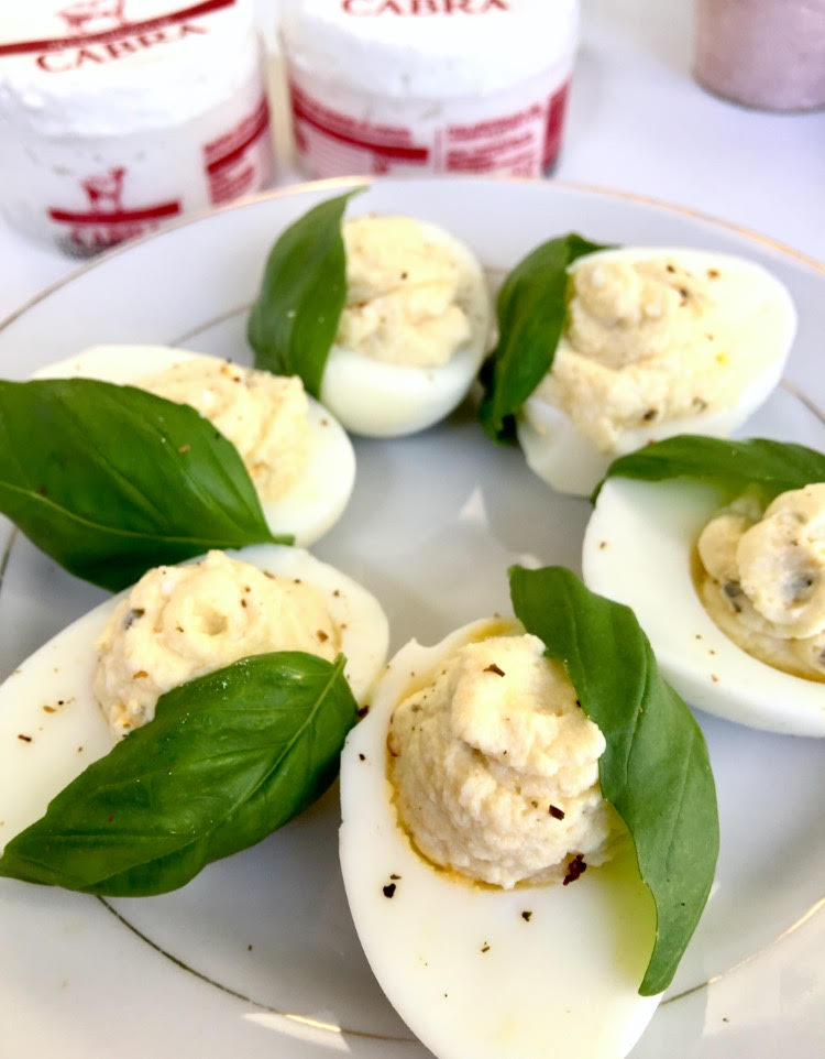 Ovos recheados | A cozinha da avó Maria